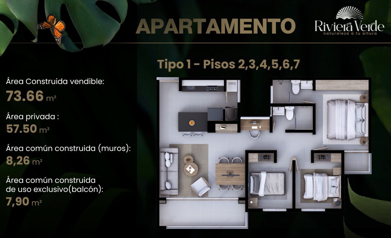 Apartamentos Galicia PEREIRA Riviera Verde - Proyectos de vivienda ...